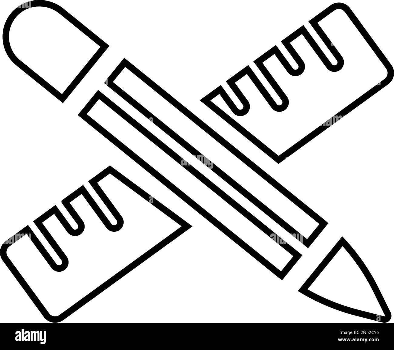 And, pencil, ruler icon - Use for commercial purposes, print media, web ...