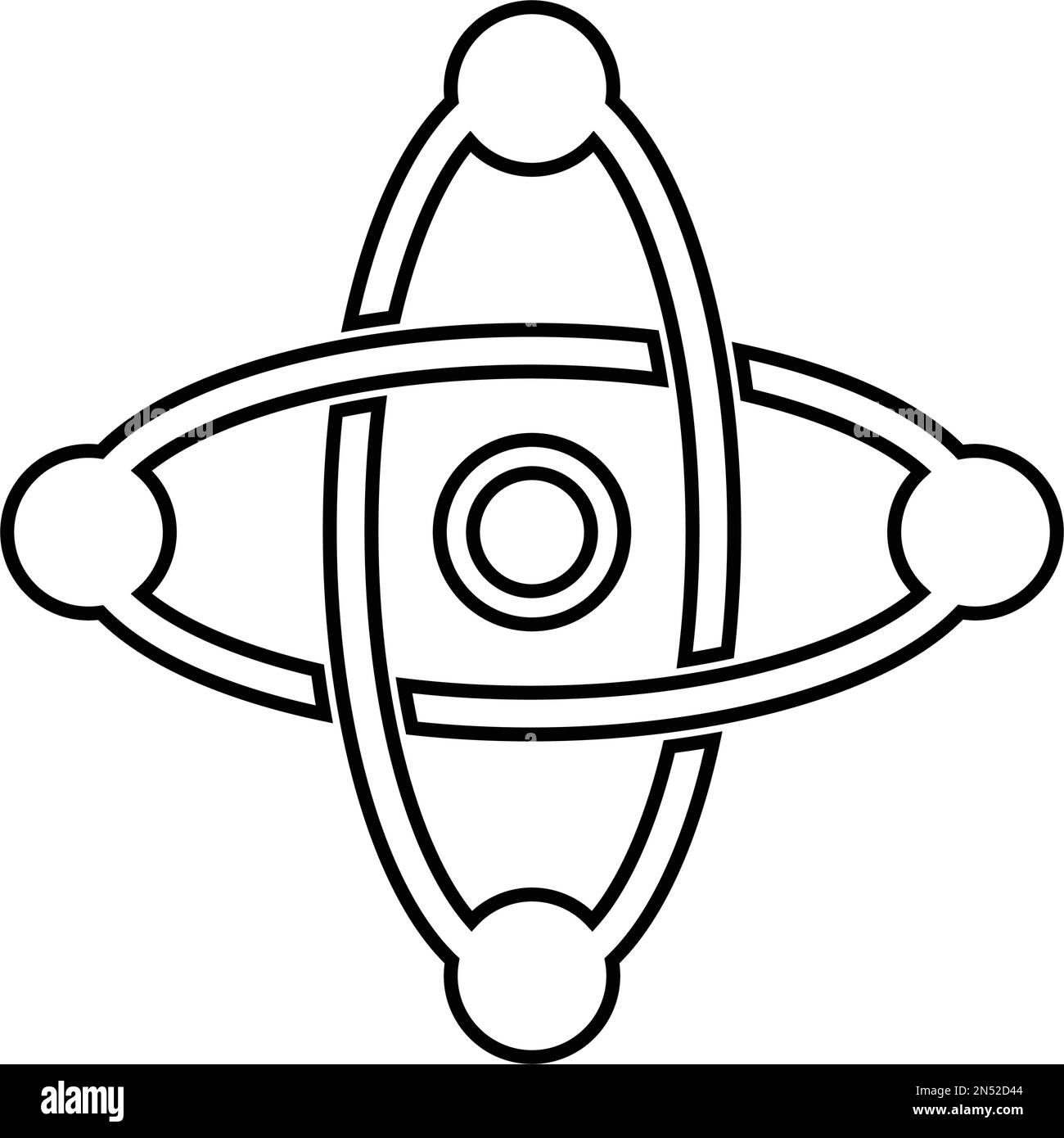 Atom, science, experiment icon - Use for commercial purposes, print ...