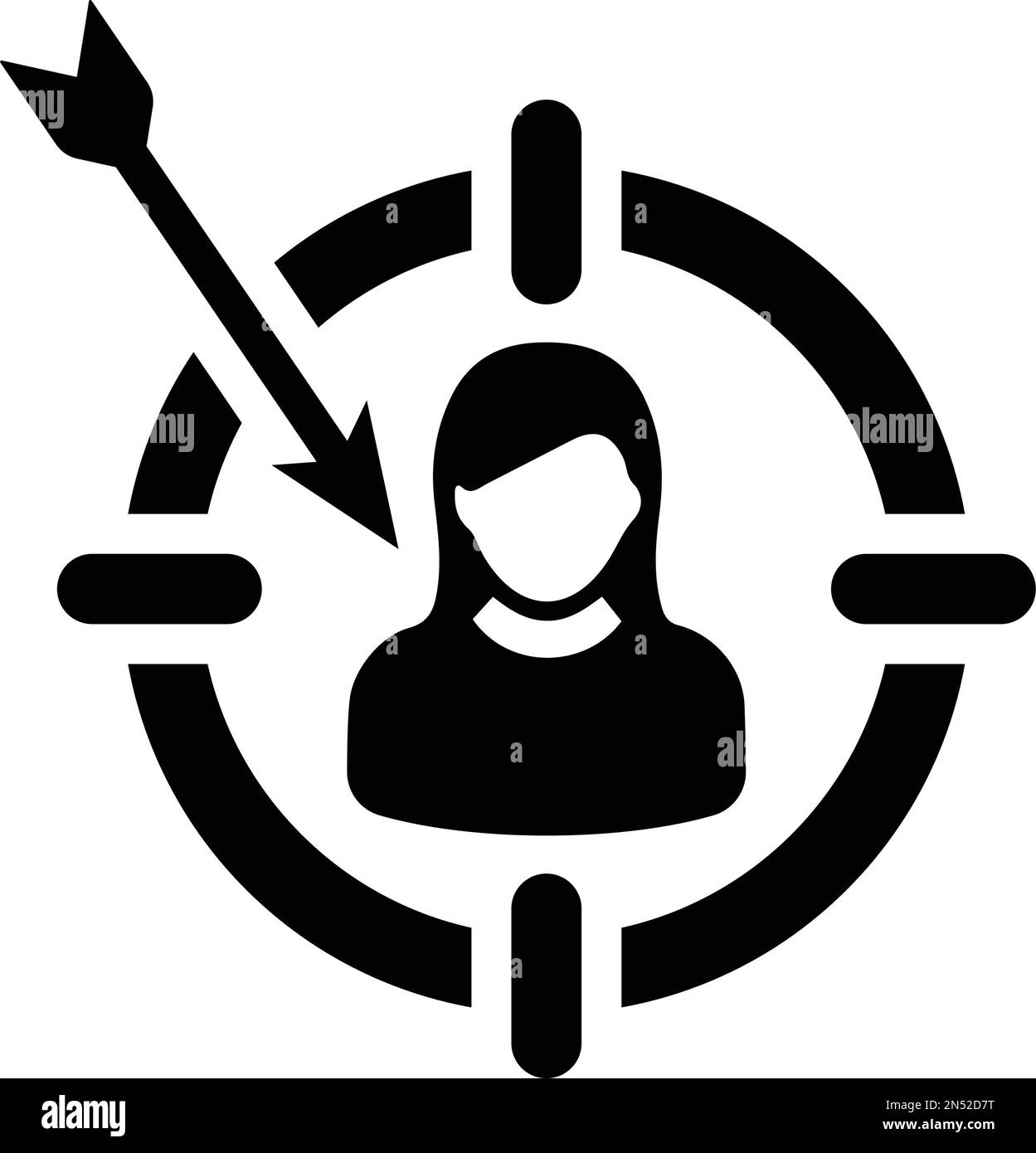 Target audience vector vectors hi-res stock photography and images - Alamy