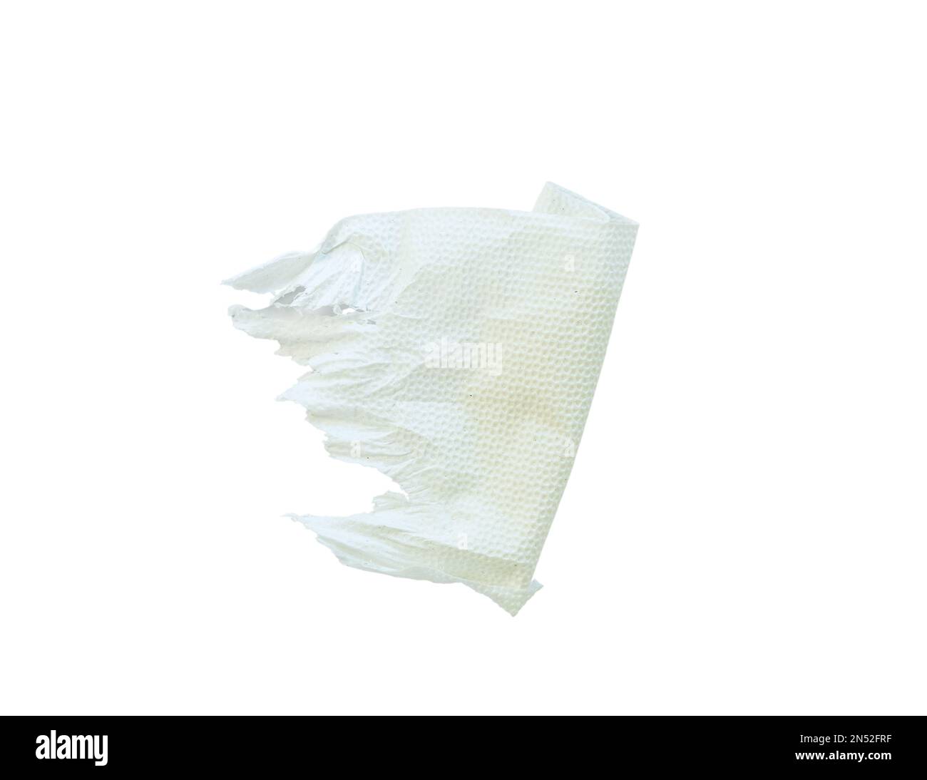 Crumpled tissue Cut Out Stock Images & Pictures - Alamy