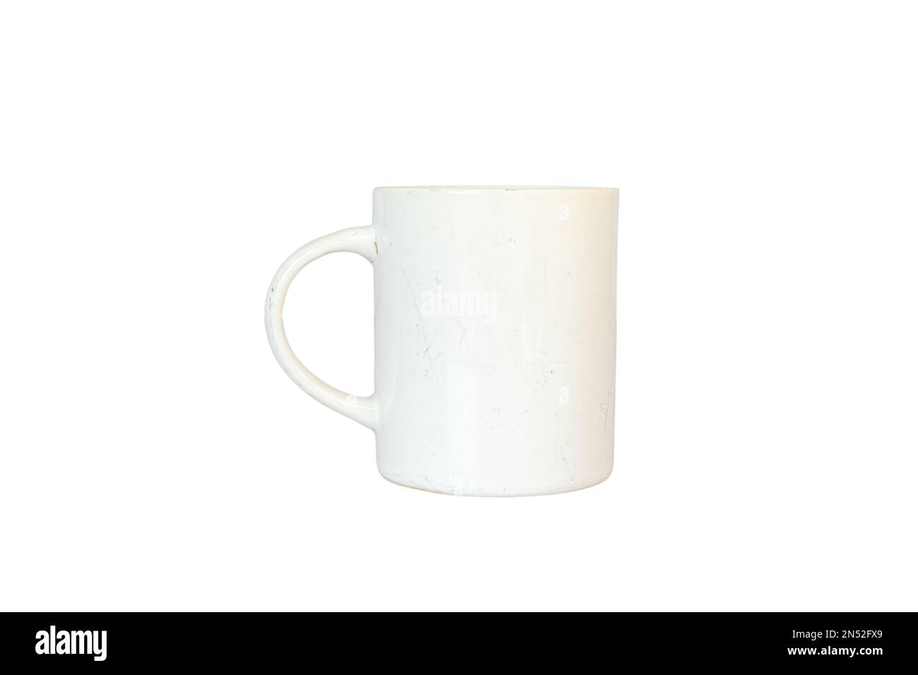 Large white mug on Cut Out Stock Images & Pictures - Alamy