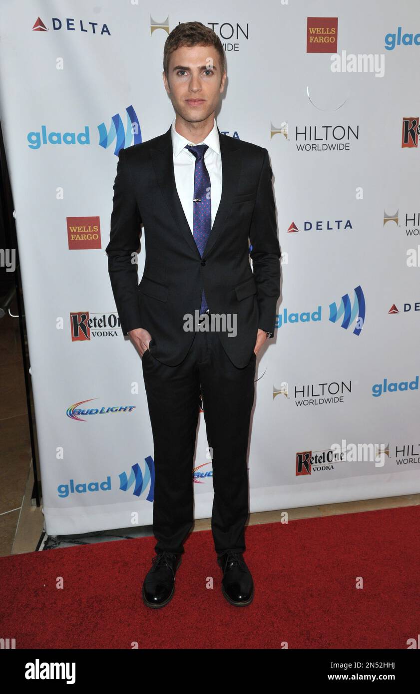 Shane Bitney Crone arrives at the 25th Annual GLAAD Media Awards on ...