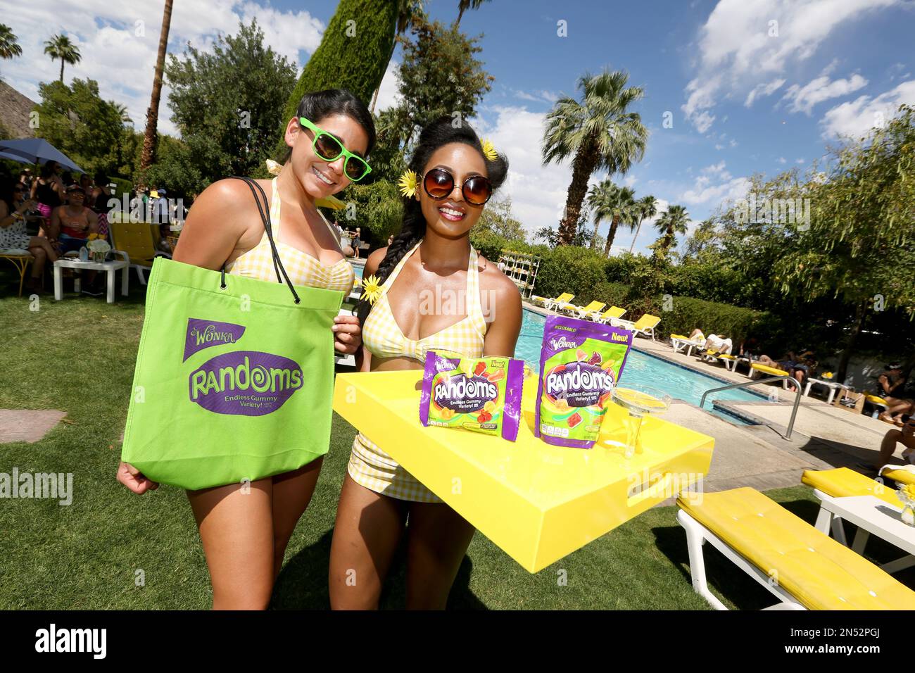 IMAGE DISTRIBUTED FOR WONKA - The first Coachella festival goers get a ...
