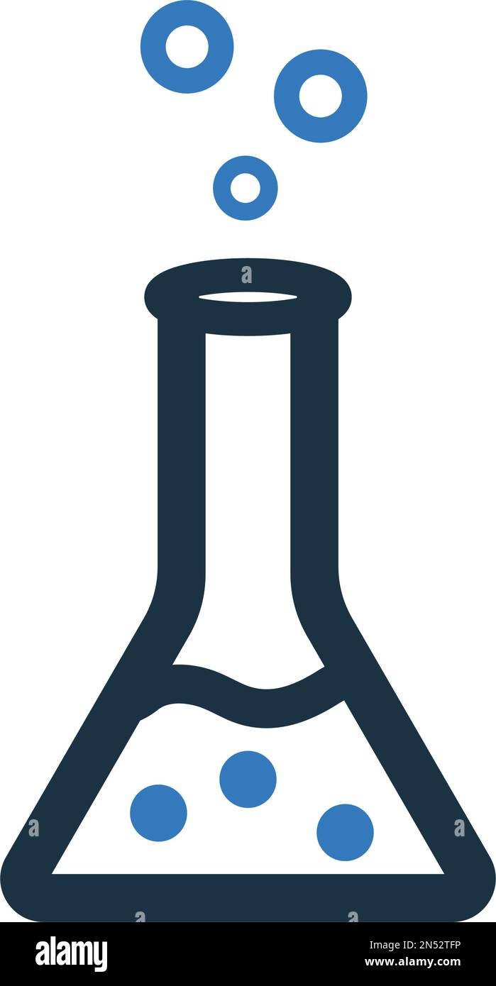 Biology laboratory icon - Use for commercial purposes, print media, web ...