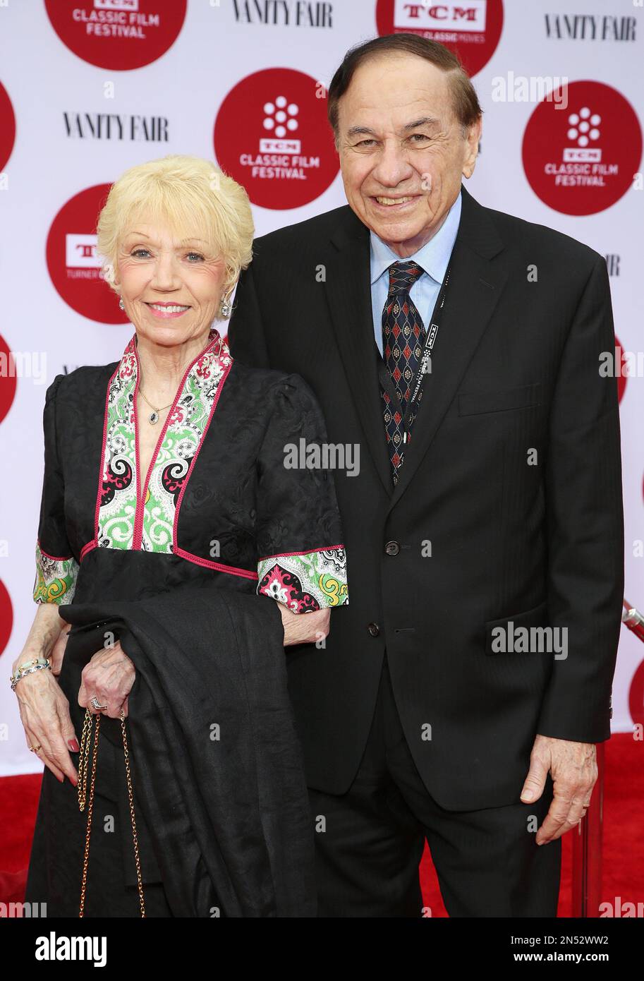 Elizabeth Sherman, left, and Richard M. Sherman arrive at 2014 TCM ...
