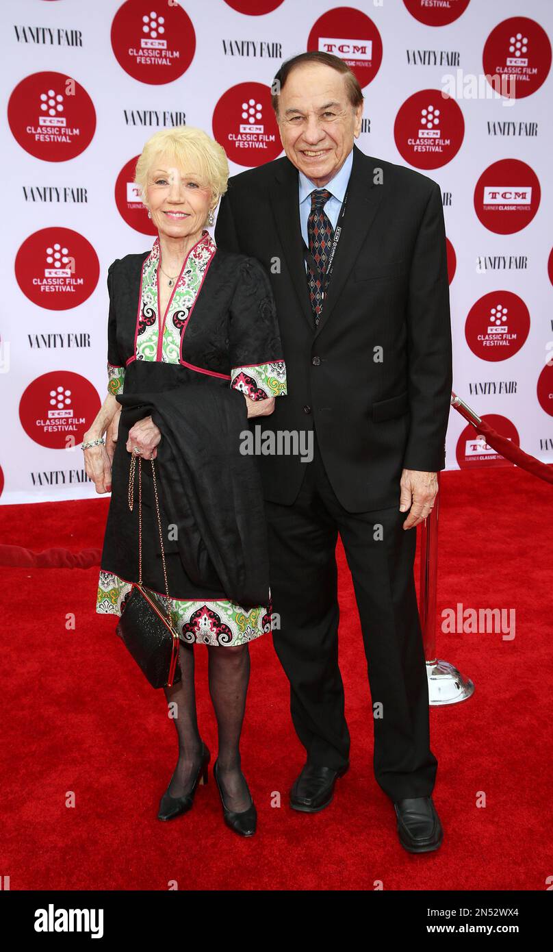 Elizabeth Sherman, left, and Richard M. Sherman arrive at 2014 TCM ...
