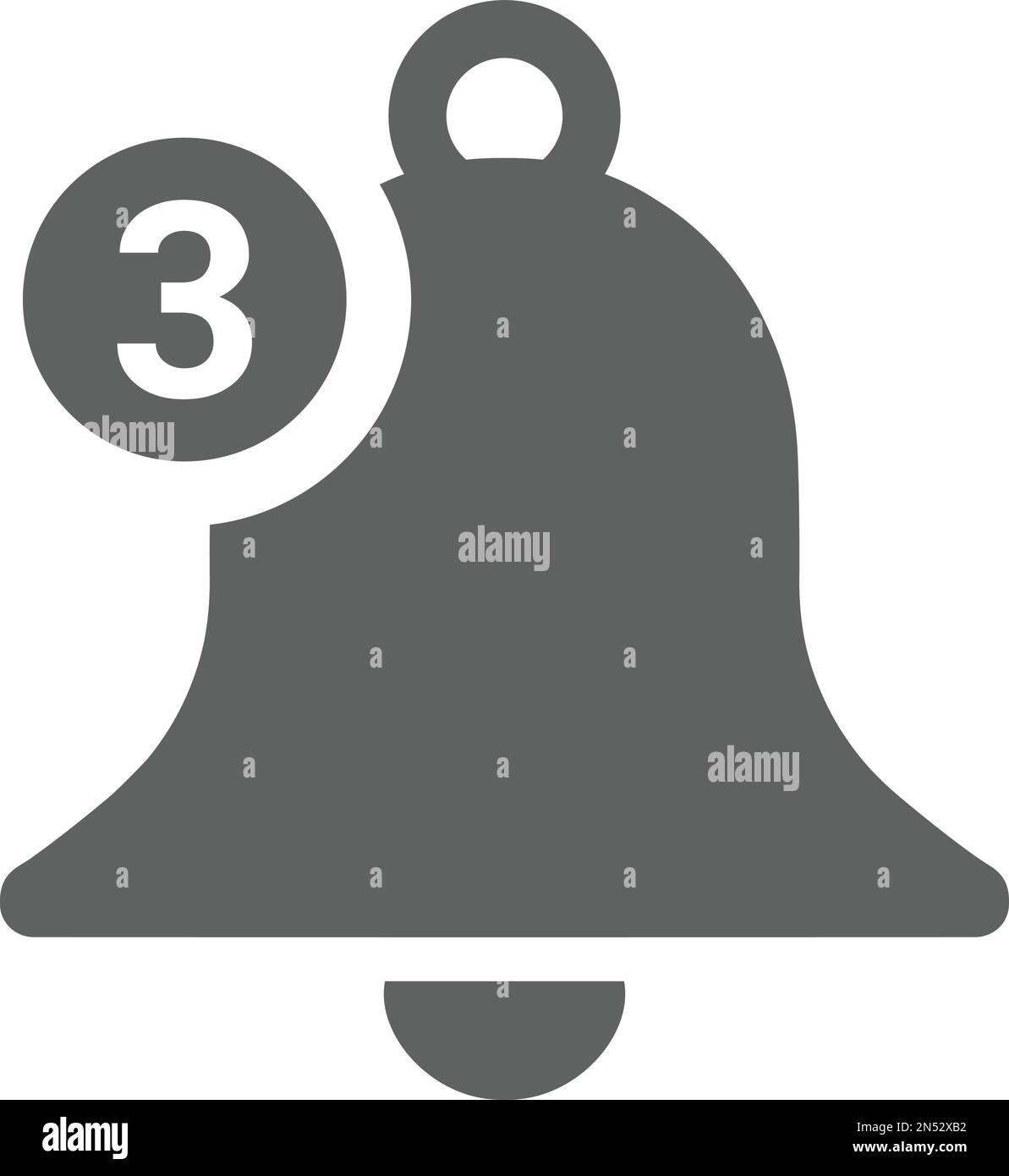 Bell, notification icon - Use for commercial purposes, print media, web ...