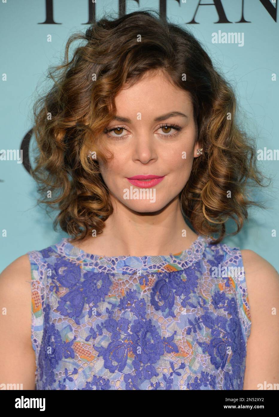 Actress Nora Zehetner attends the Tiffany & Co. 2014 Blue Book ...