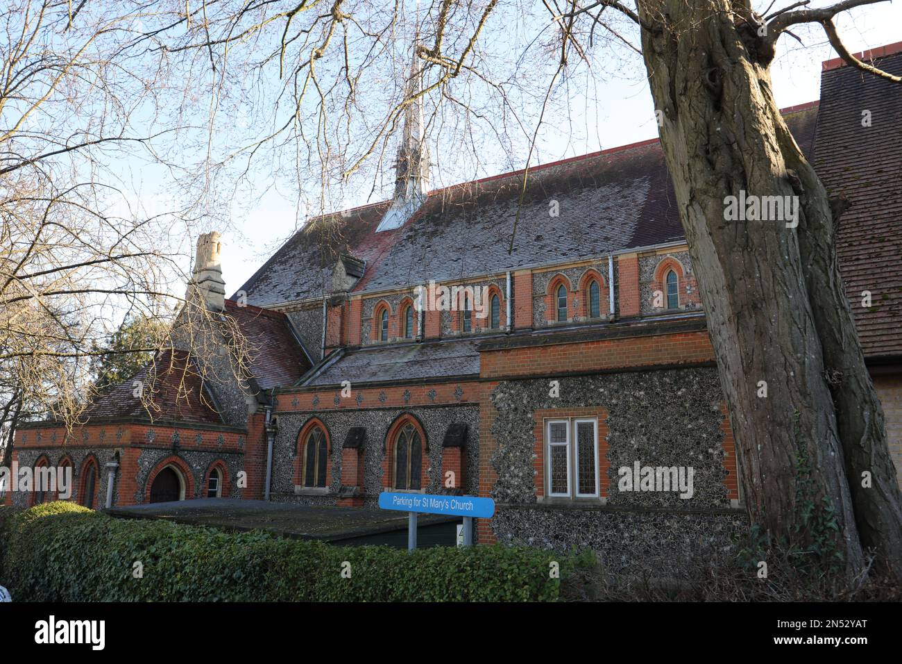 St. Mary's Church, Cuddington, Surrey Stock Photo - Alamy