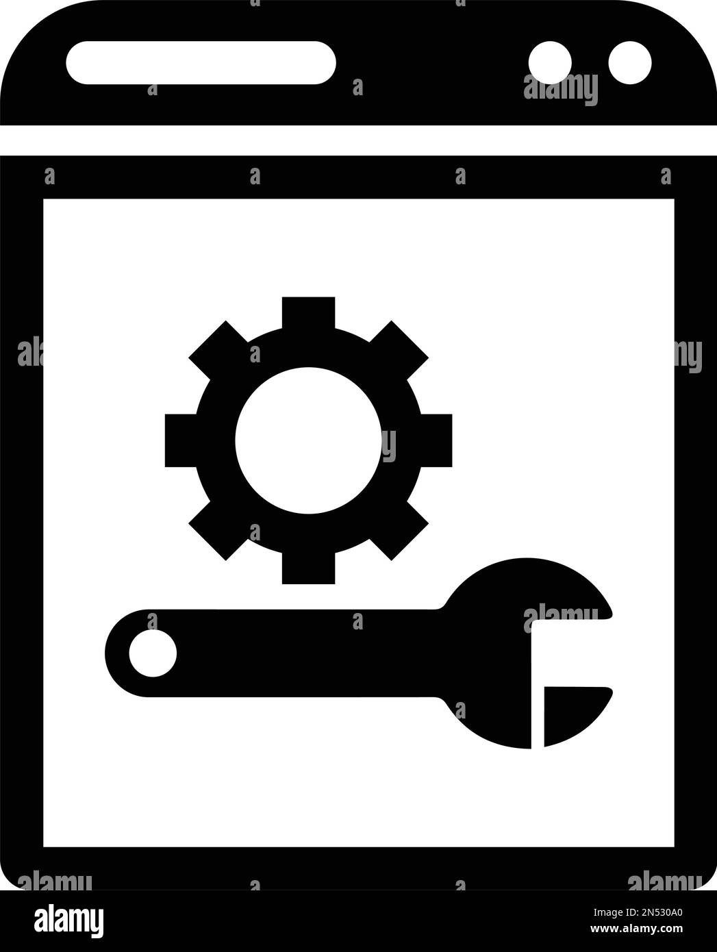 Browser, optimization, setting icon - Perfect use for designing and ...