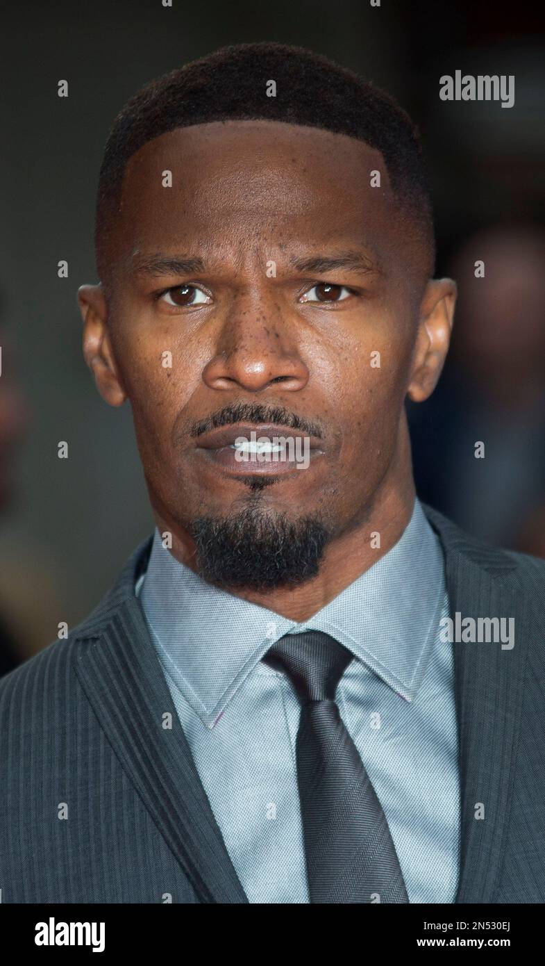 U.S actor Jamie Foxx arrives for the World premiere of The Amazing ...