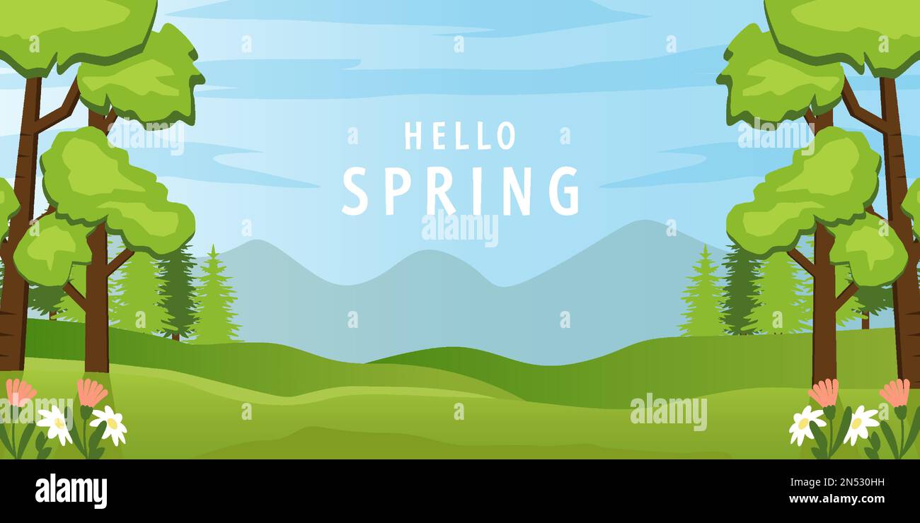 Landscape horizontal Stock Vector Images - Alamy