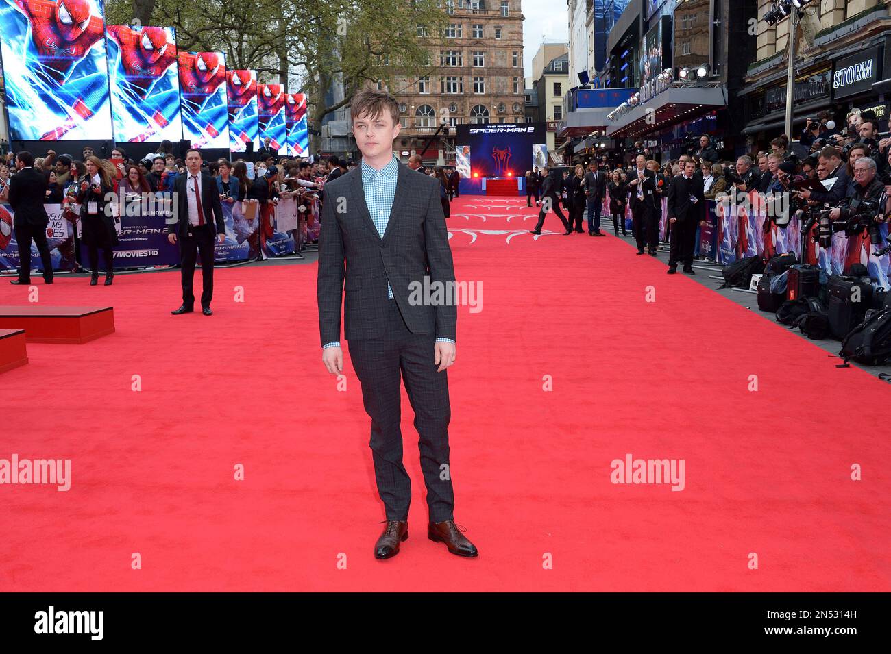 U.S. actor Dane DeHaan poses for photographers as he arrives on the red ...
