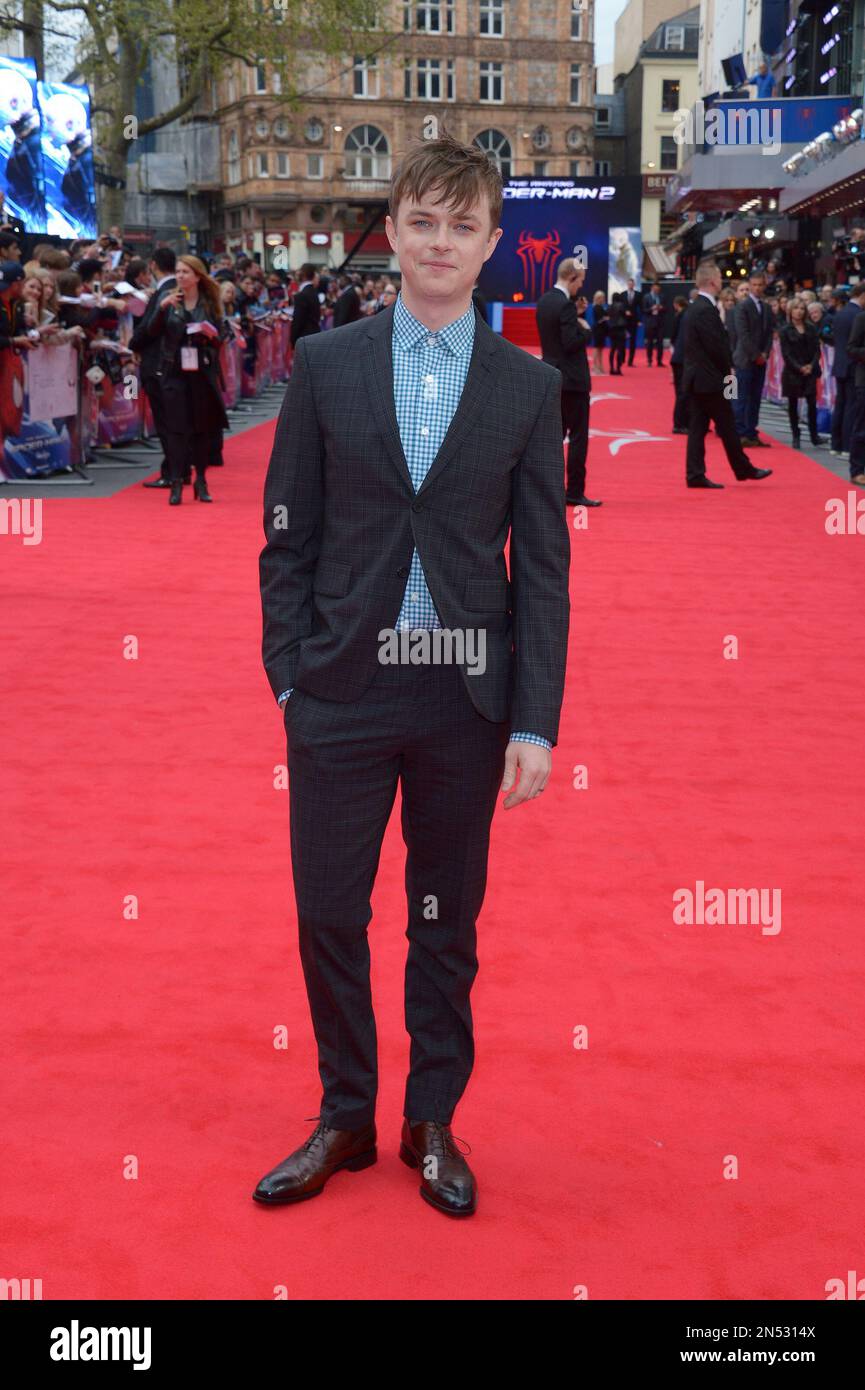 Actor Dane DeHaan arrives on the red carpet for the world premiere of ...