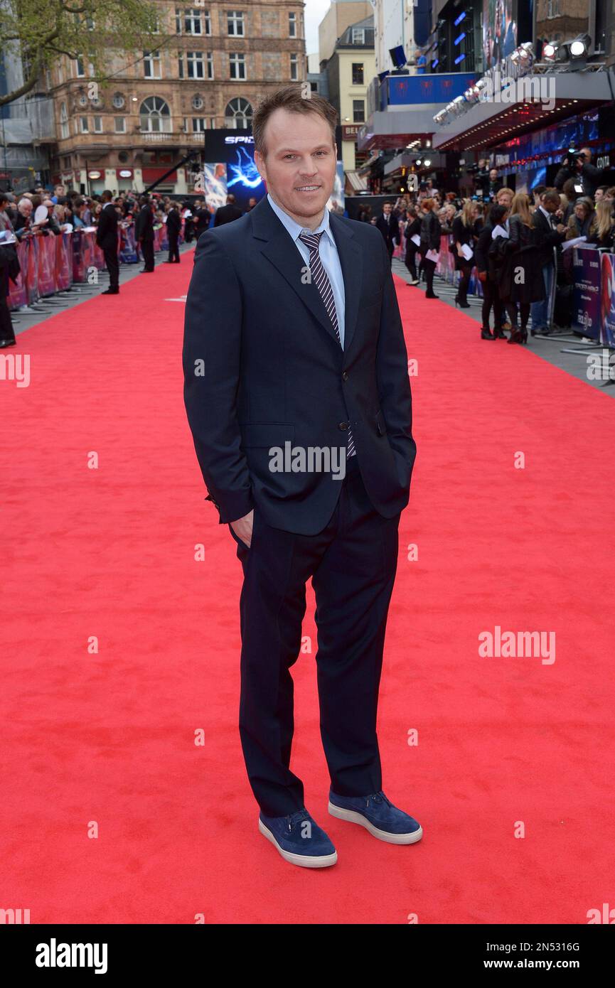 Director Marc Webb arrives on the red carpet for the world premiere of ...
