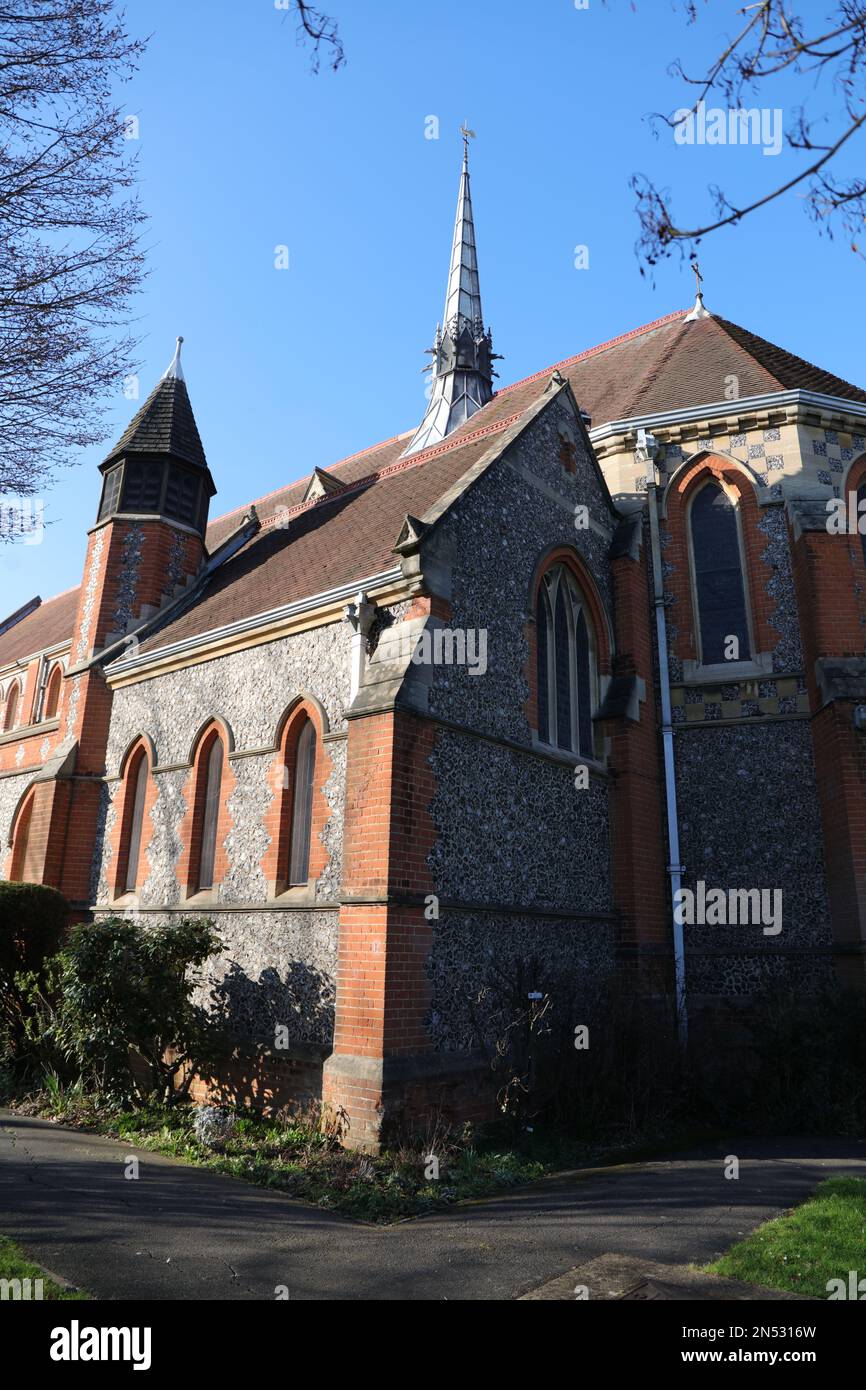 St. Mary's Church, Cuddington, Surrey Stock Photo - Alamy
