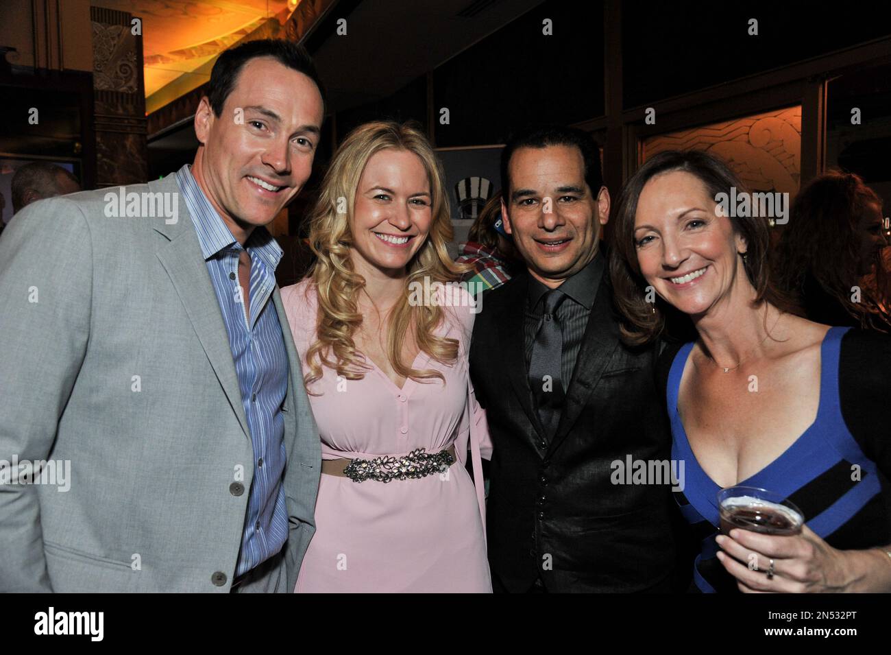 From left, Chris Klein, Laina Rose, Hal Schwartz, and Ellie Kanner ...