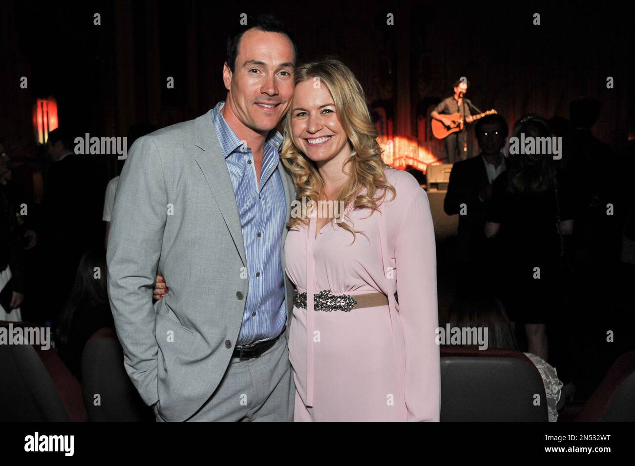 Chris Klein, left, and Laina Rose attend the after party for the LA ...