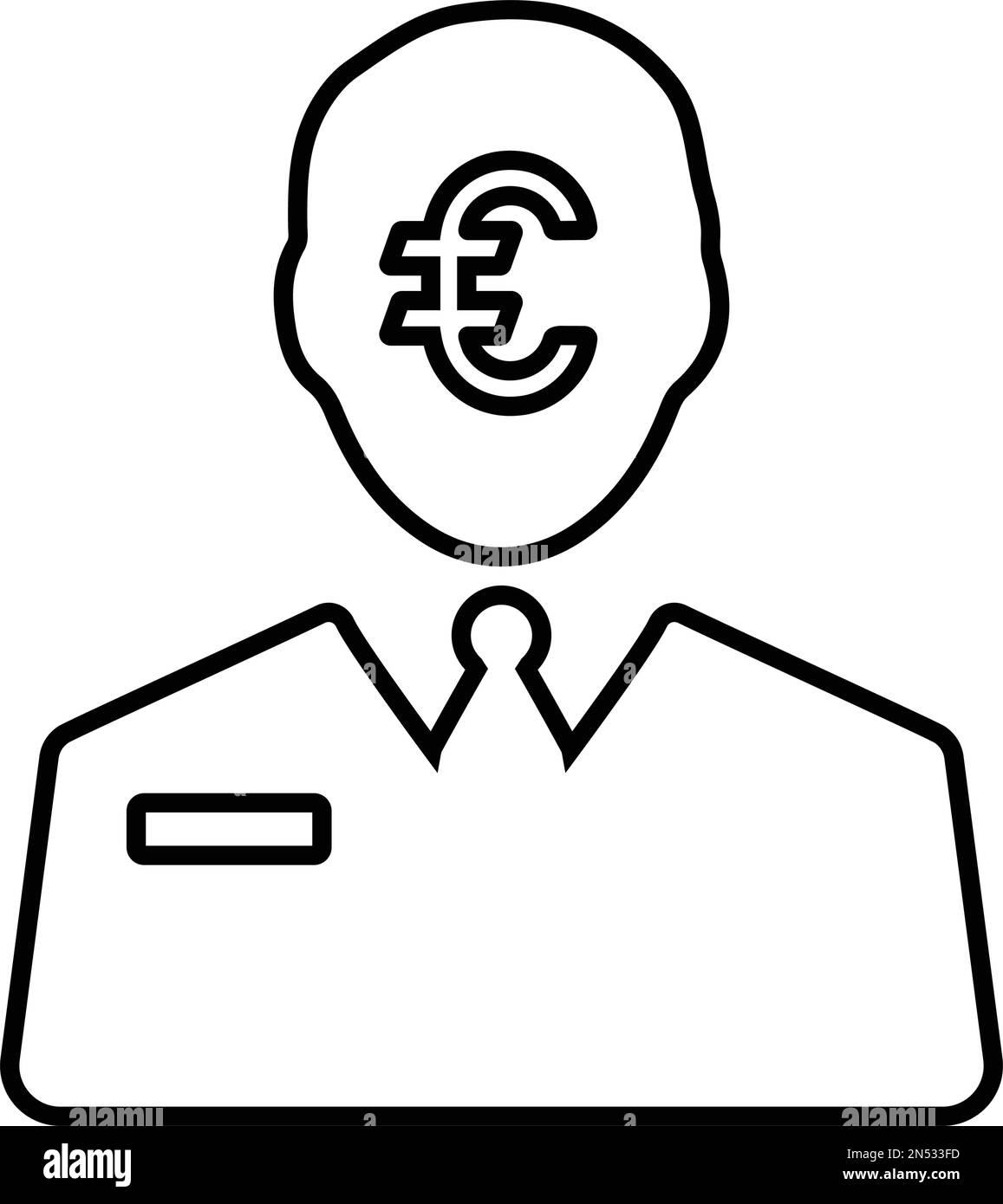 Banker icon hi-res stock photography and images - Alamy