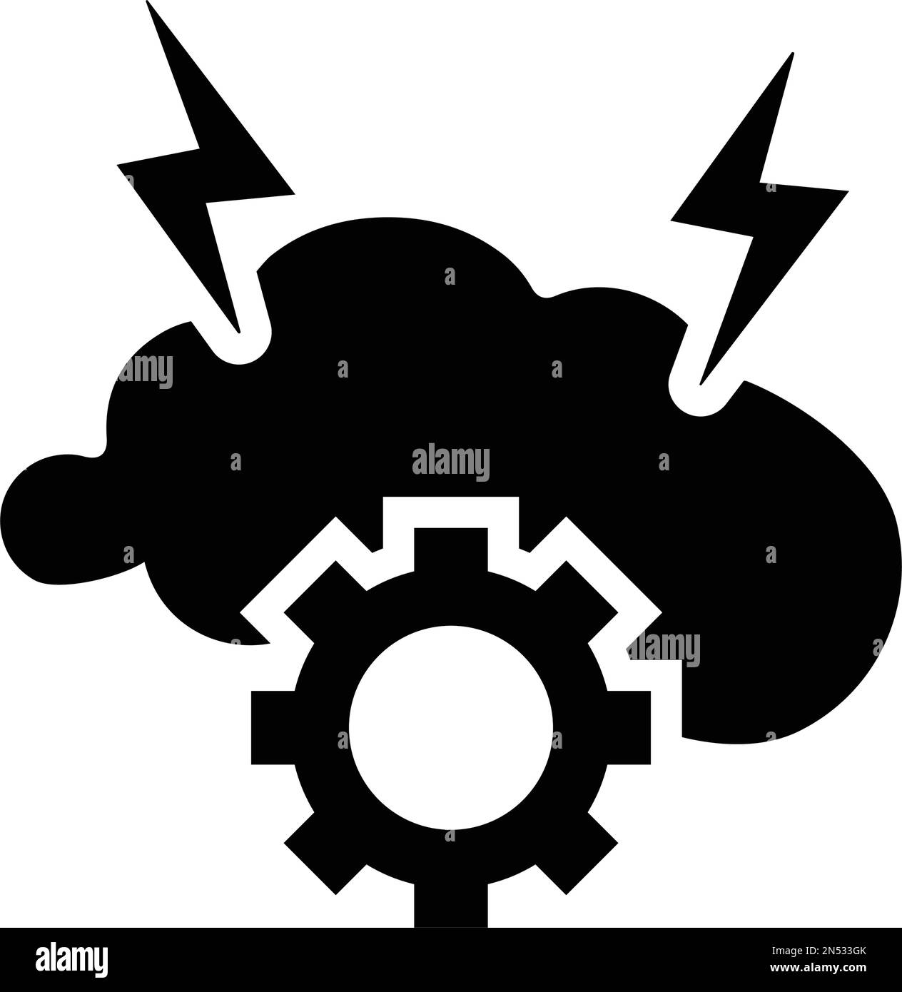 Brainstorming Brainstorm Icon Is Isolated On White Background Use For