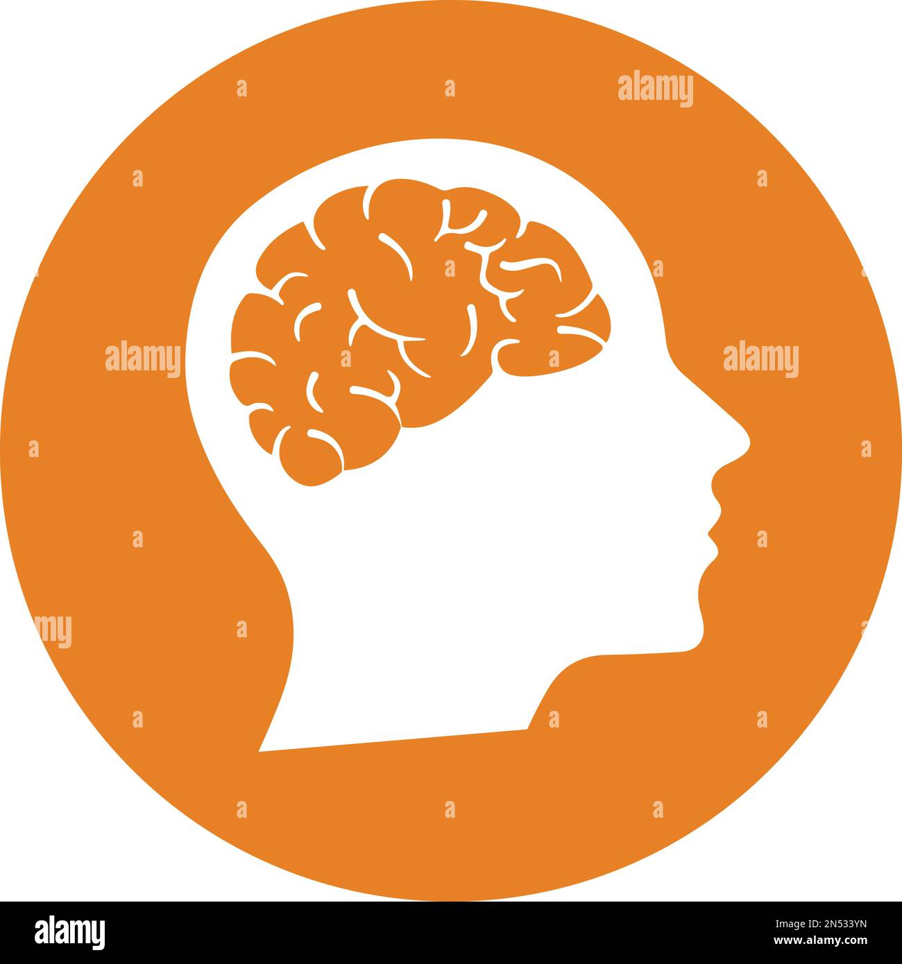 Brain, mind, head icon - Use for commercial purposes, print media, web ...