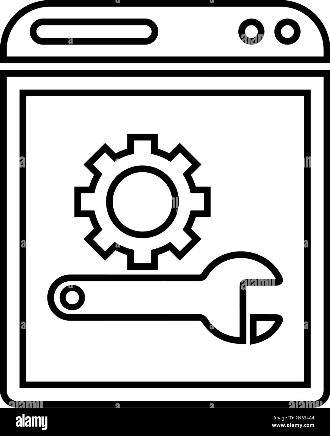 Browser, optimization, setting icon - Perfect use for designing and ...