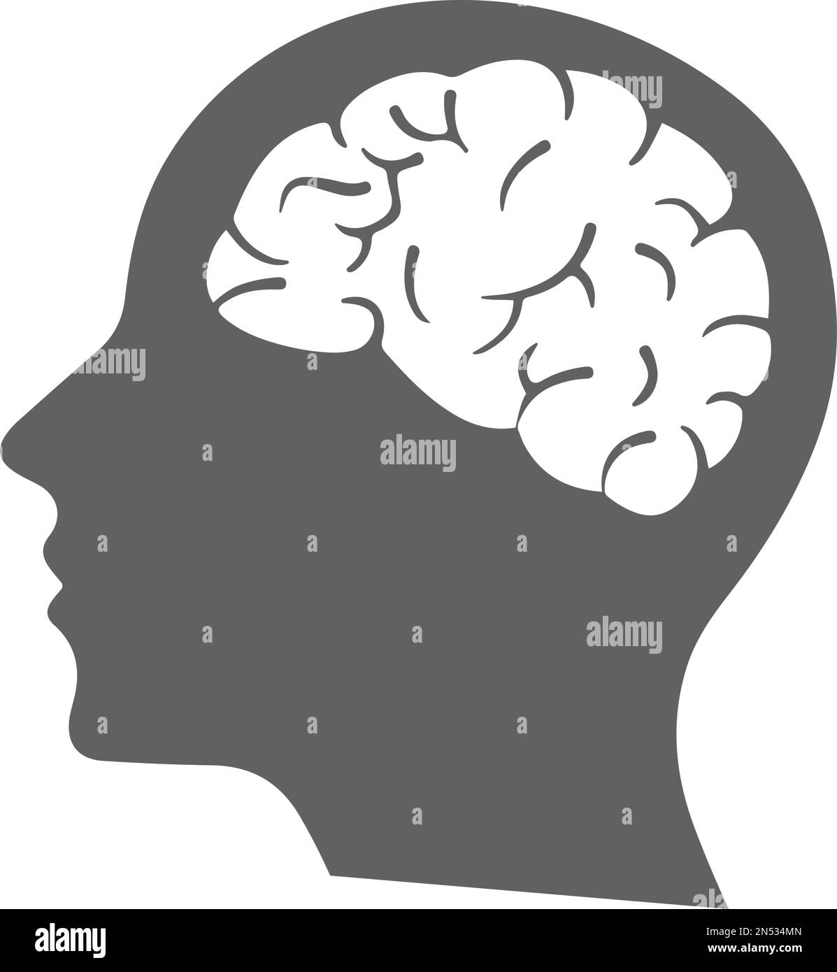 Brain, mind, head icon - Use for commercial purposes, print media, web ...
