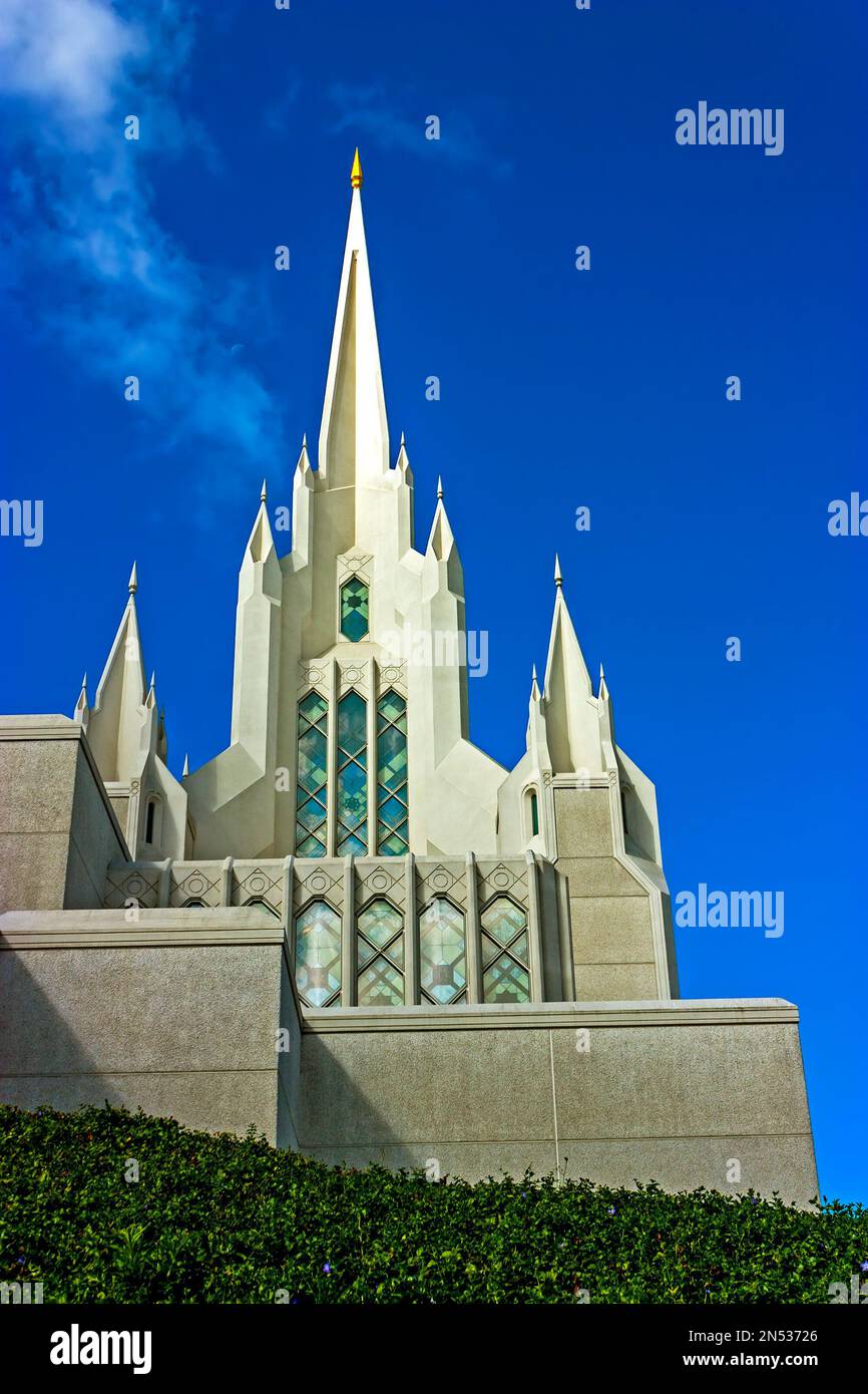 Mormon Temple San Diego, California,United States Stock Photo - Alamy