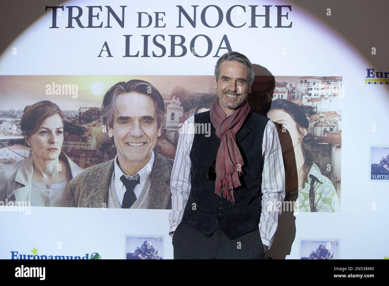 English actor Jeremy Irons poses for photographers during the photocall ...