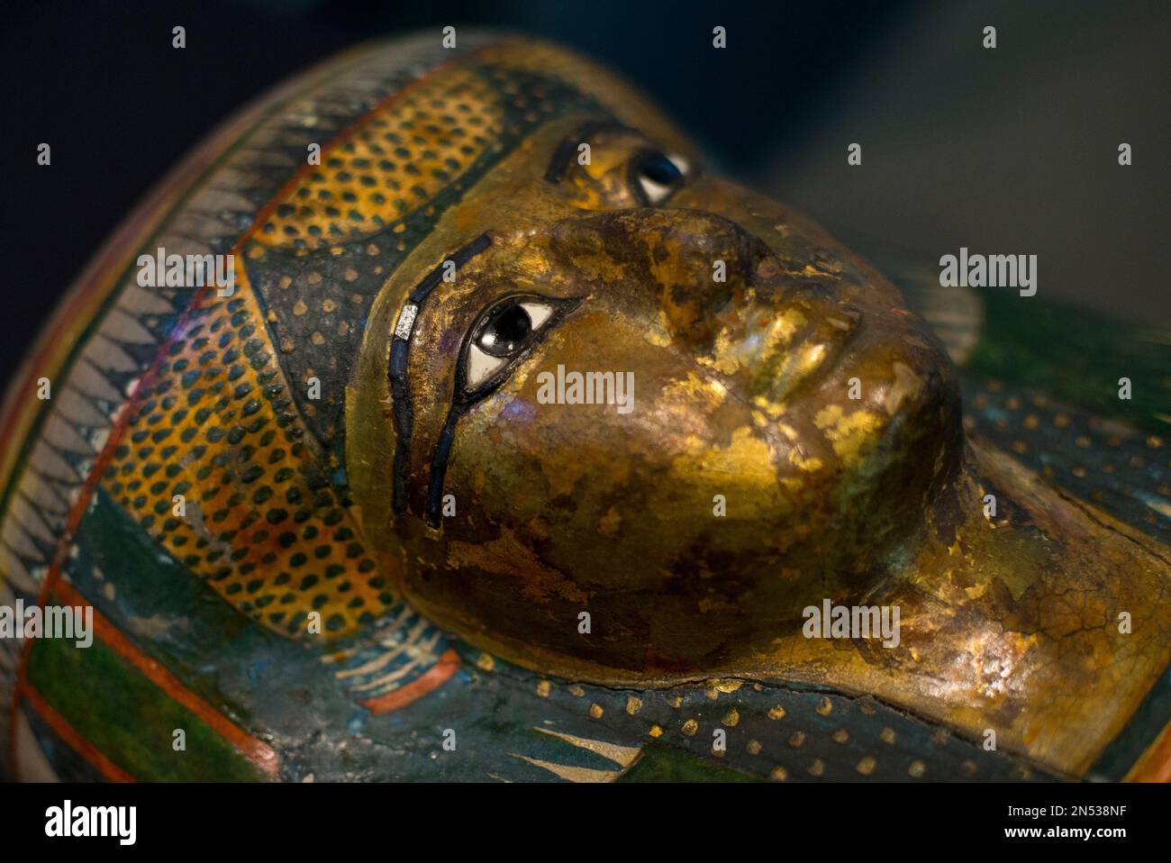 The Mummy of Tamut, a temple singer around 900 BC, is shown during a ...