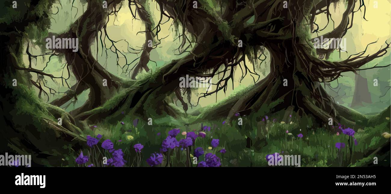 Tree dim Stock Vector Images - Alamy