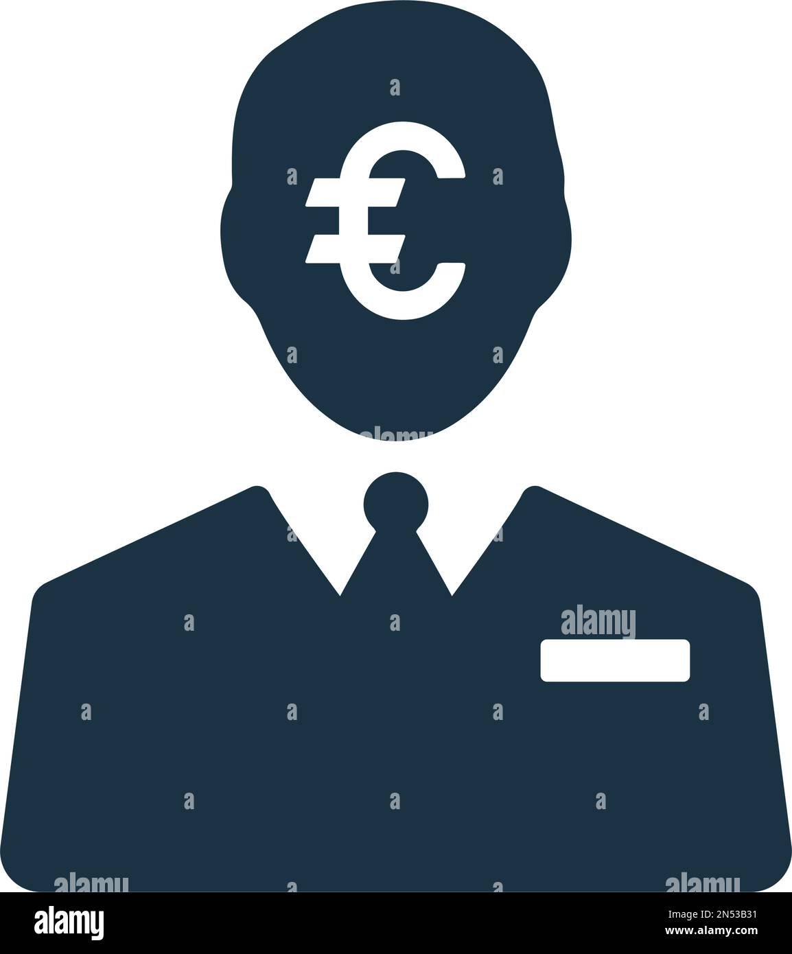 Banker icon hi-res stock photography and images - Alamy