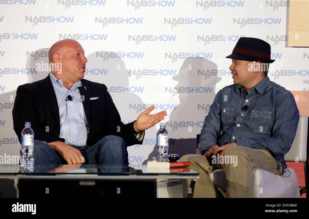 Television Academy Governor Seth Shapiro, left, hosts a conversation ...