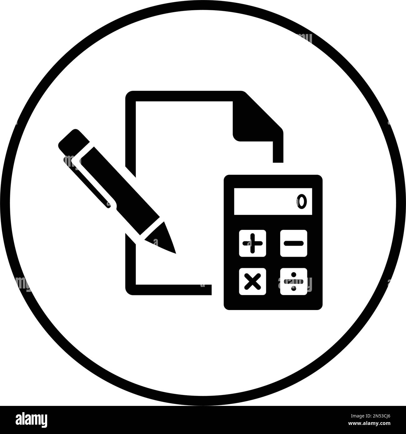 Calculator, calculate, calculation, budget icon. Use for commercial ...