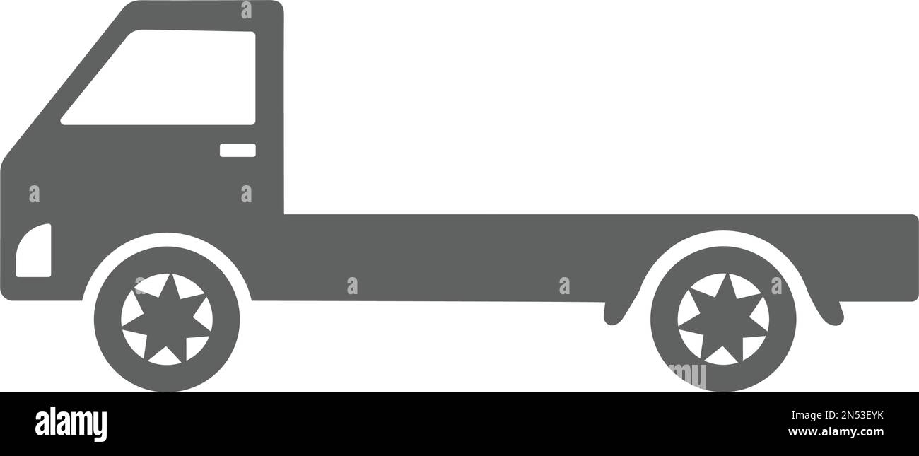 Chassis, truck, vehicle icon - Vector EPS file. Perfect use for print ...