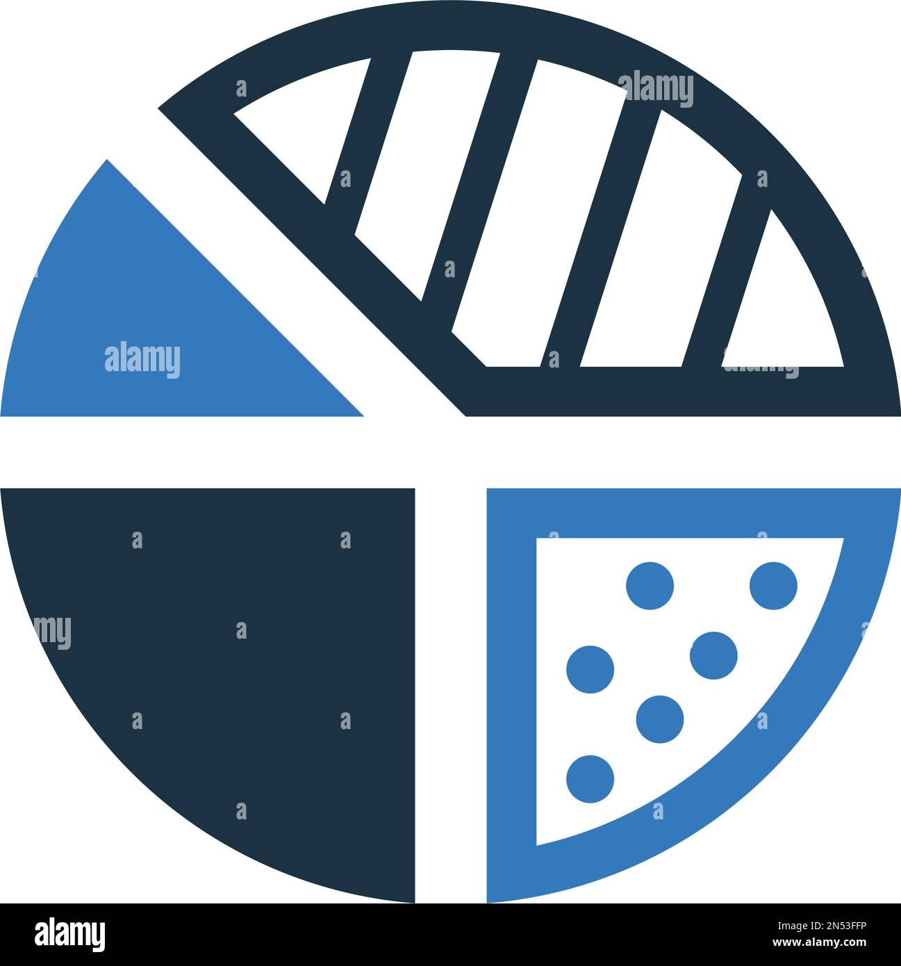Chart, diagram icon - Vector EPS file. Perfect use for print media, web, stock images ...