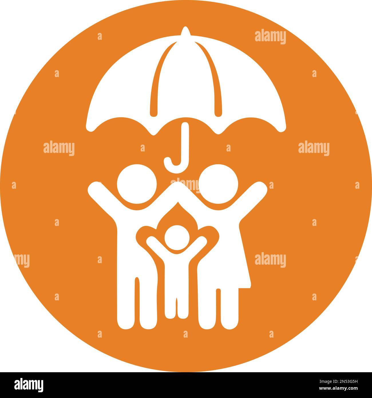 Protection, life insurance icon. Beautiful design and fully editable ...