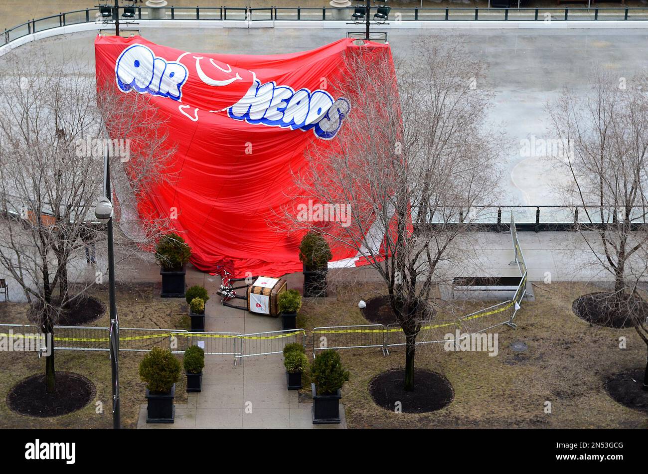 An Airheads candy hot air balloon, in an airheaded moment, had ...