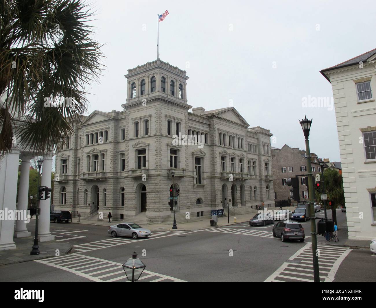 The U.S. Post Office and Courthouse in Charleston, S.C., is seen in ...