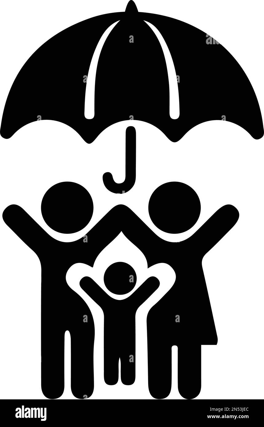 Protection, life insurance icon. Beautiful design and fully editable ...