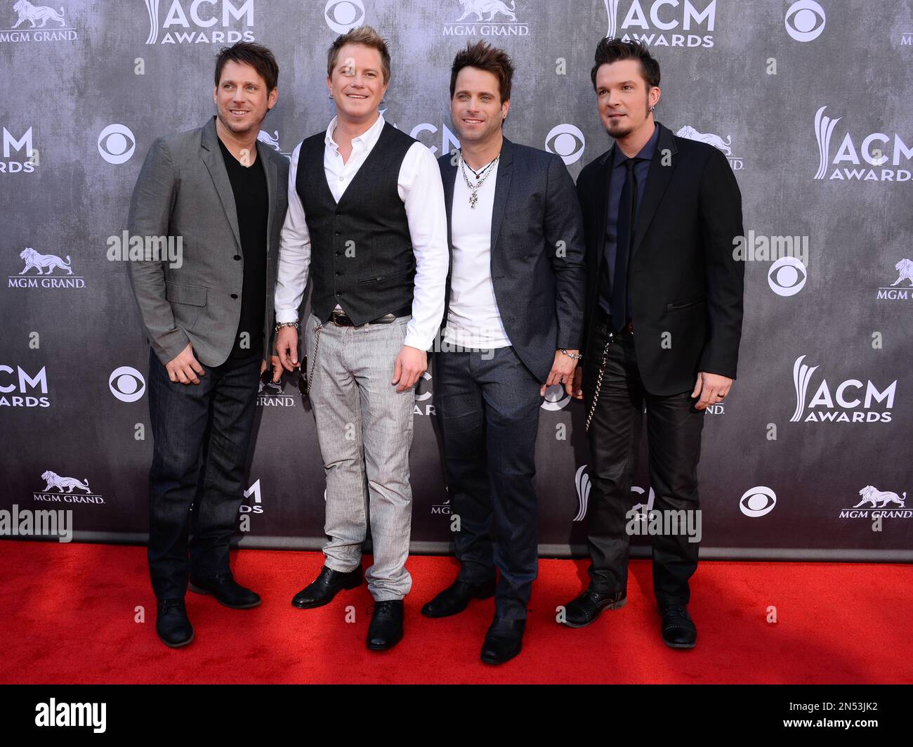 Matt Thomas, and from left, Scott Thomas, Barry Knox and Josh McSwain ...