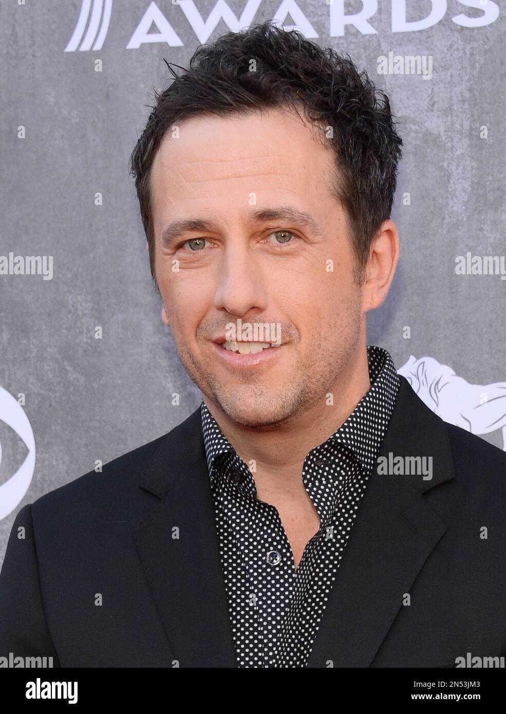 Will Hoge arrives at the 49th annual Academy of Country Music Awards at ...