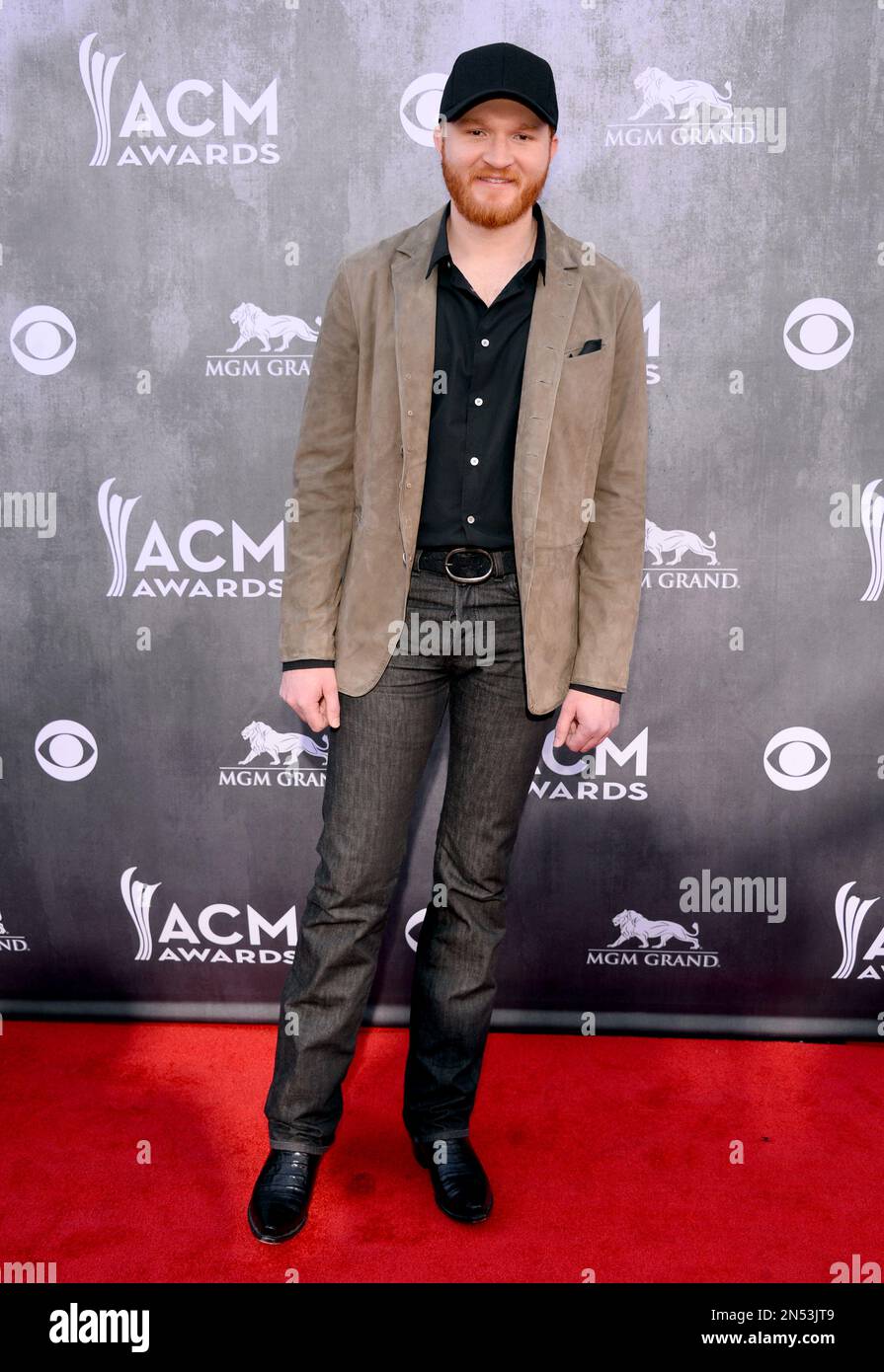 Eric Paslay arrives at the 49th annual Academy of Country Music Awards ...