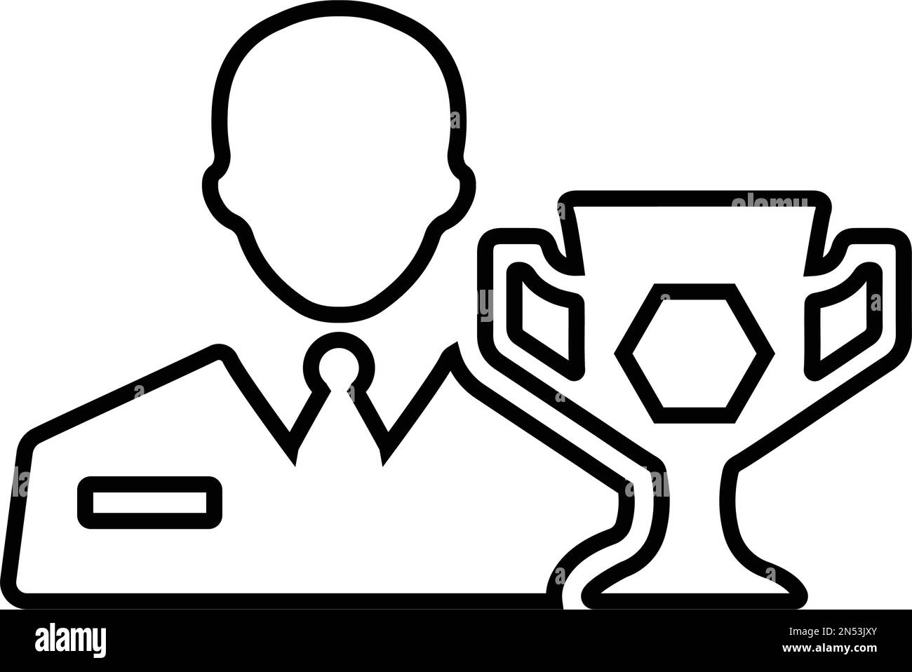 Champion, winning icon - Use for commercial purposes, print media, web ...