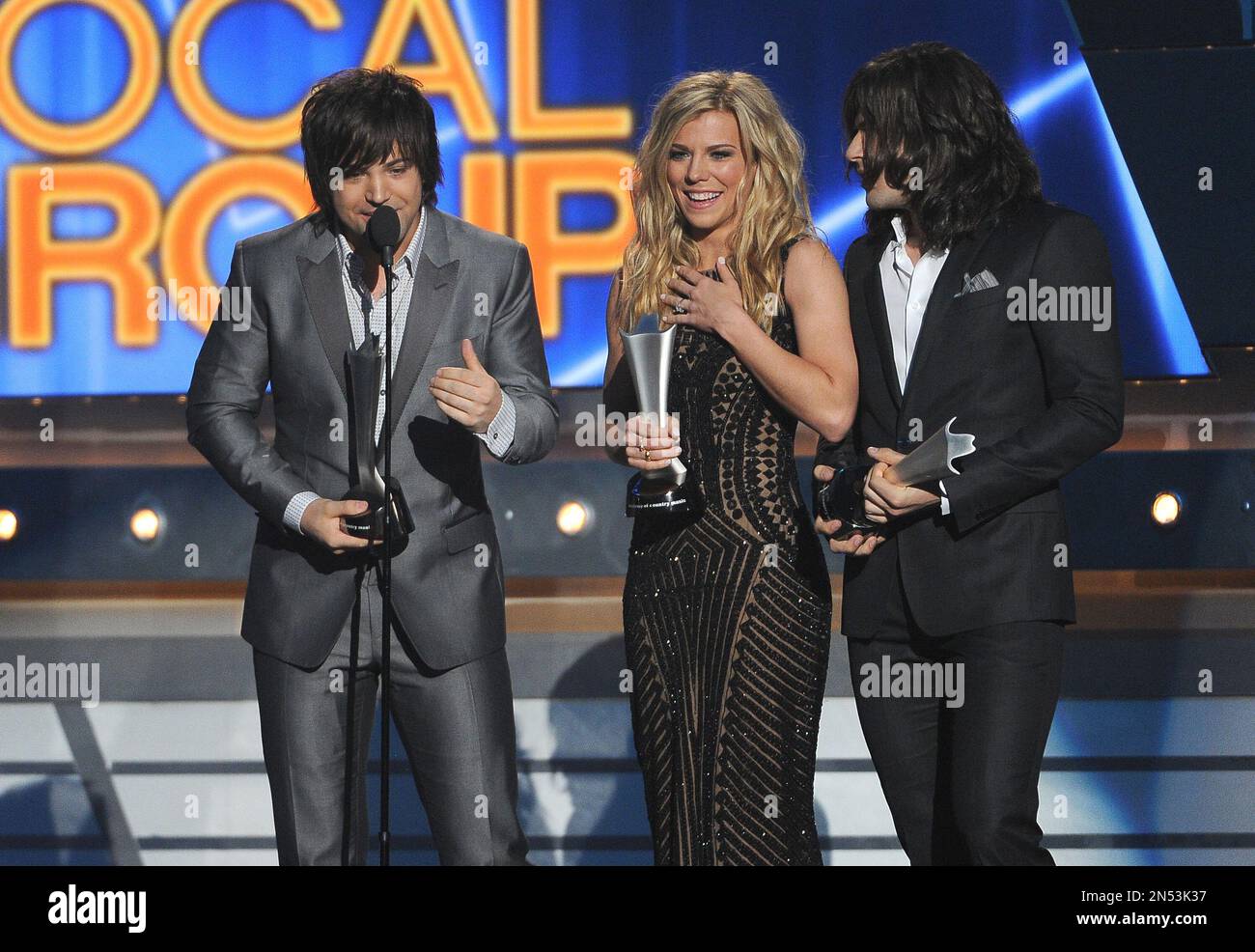 Neil Perry and from left, Kimberly Perry and Reid Perry, of the musical ...