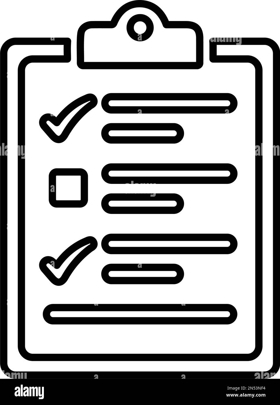 Checklist icon. Use for commercial purposes, print media, web or any ...