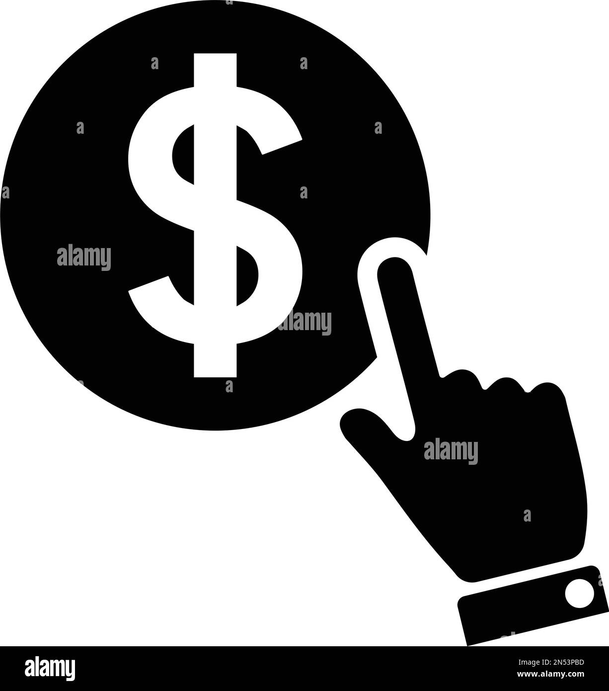 Click, pay icon - Use for commercial purposes, print media, web or any ...