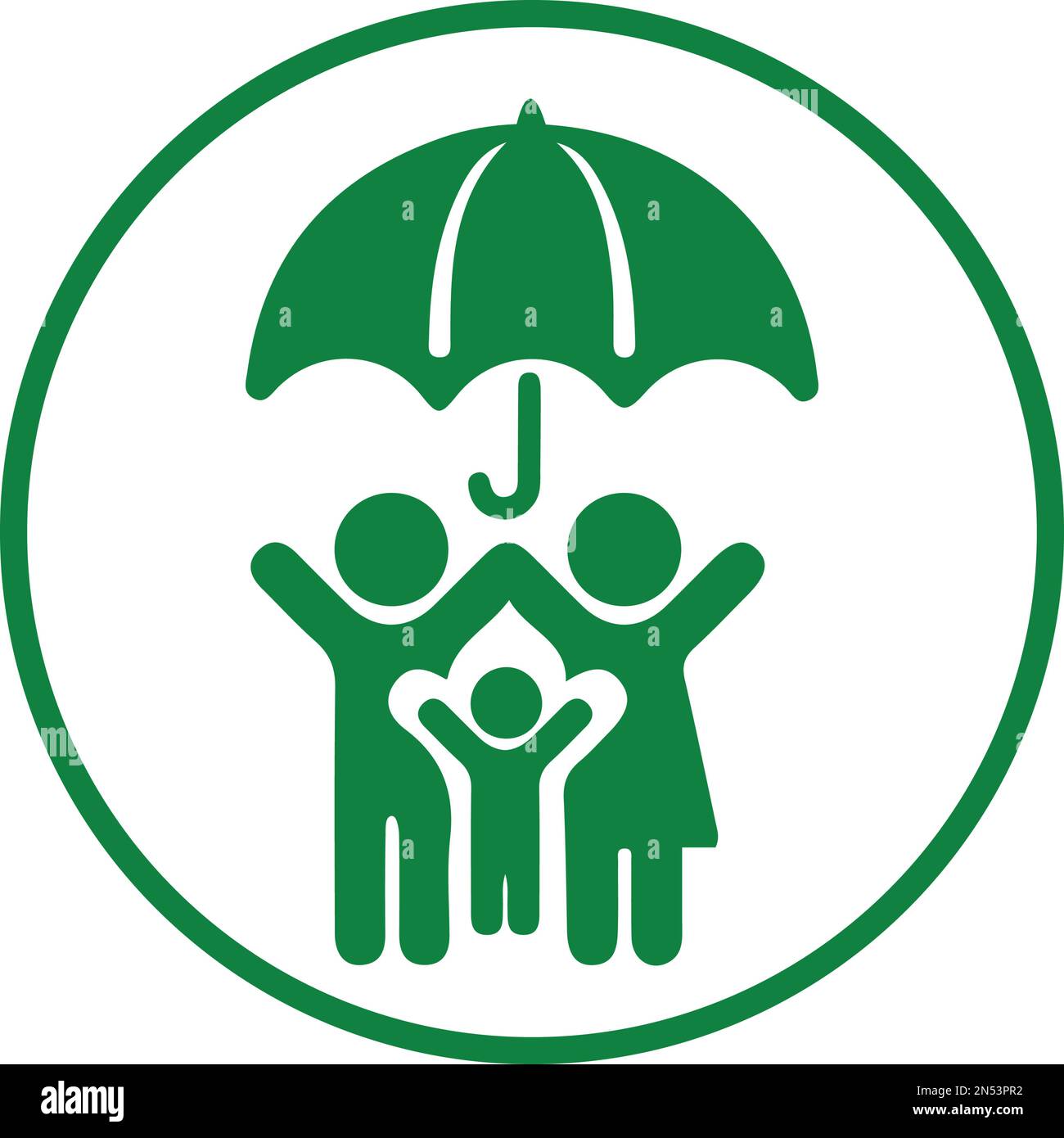 Protection, life insurance icon. Beautiful design and fully editable ...