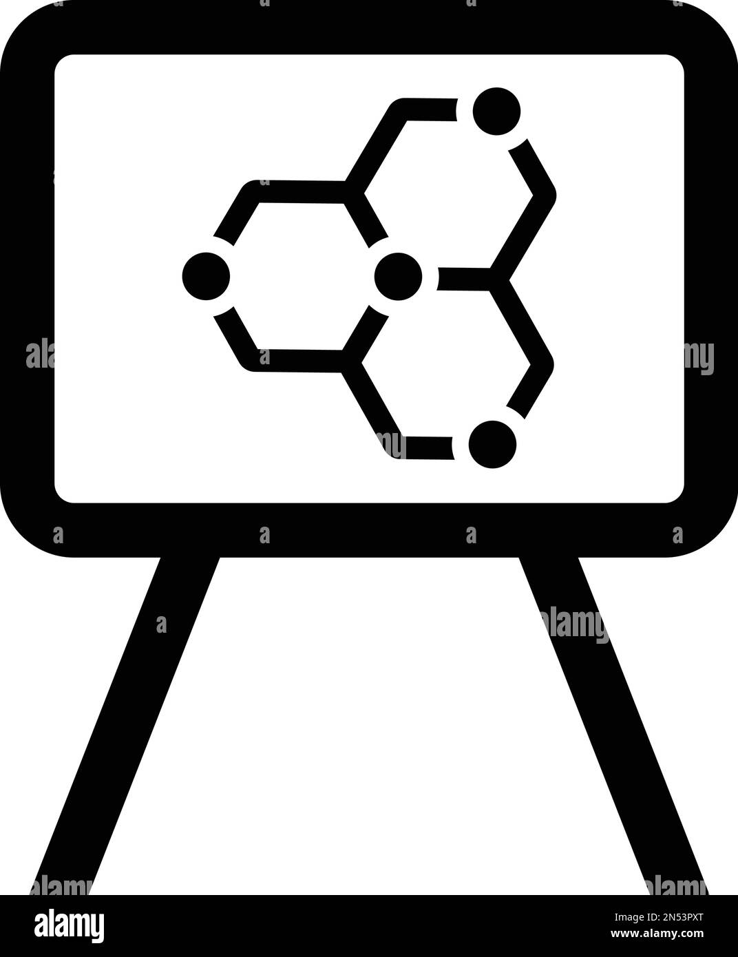Chemistry, classes icon is isolated on white background. Use for ...