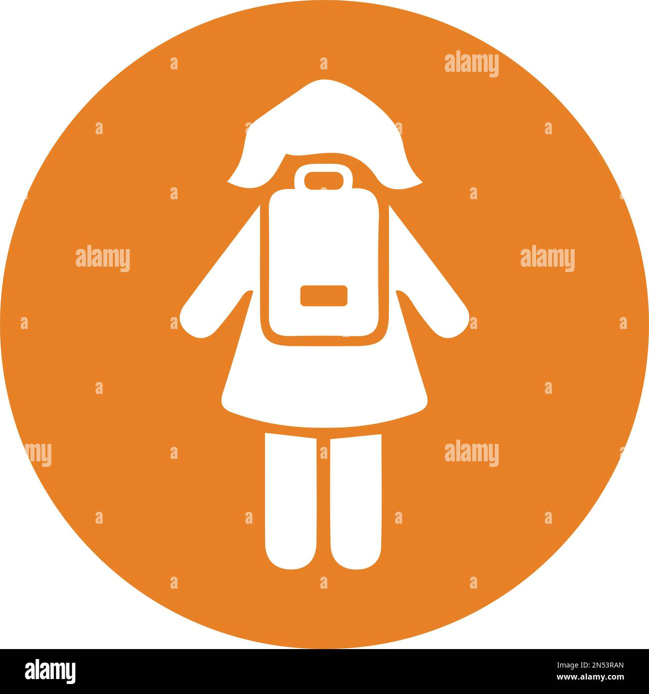 Child, girl, kid icon. Beautiful design and fully editable vector for ...